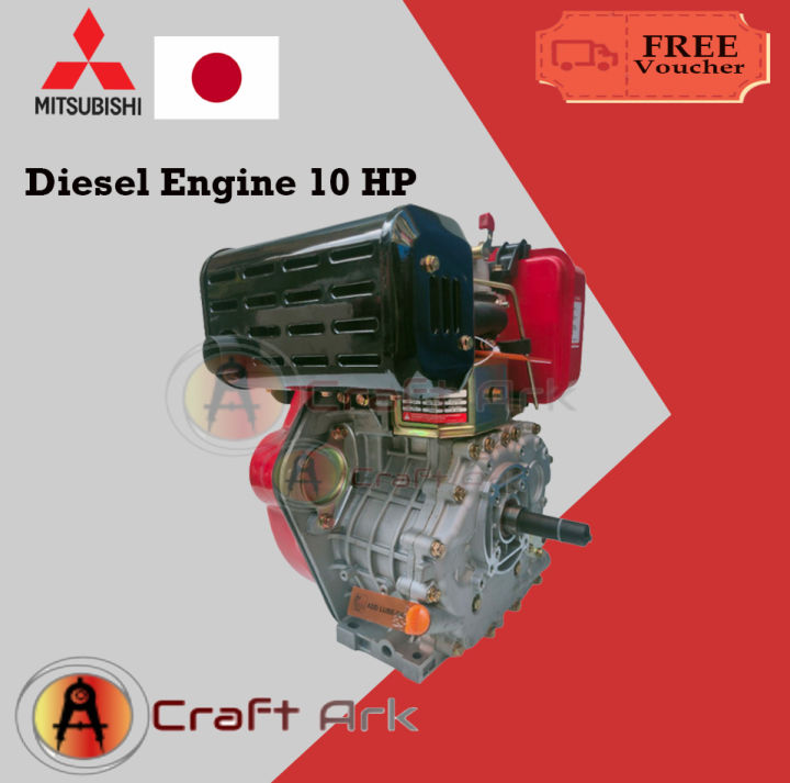 Mitsubishi Diesel Engine 10 HP 186F Highspeed Lowspeed Electric And ...