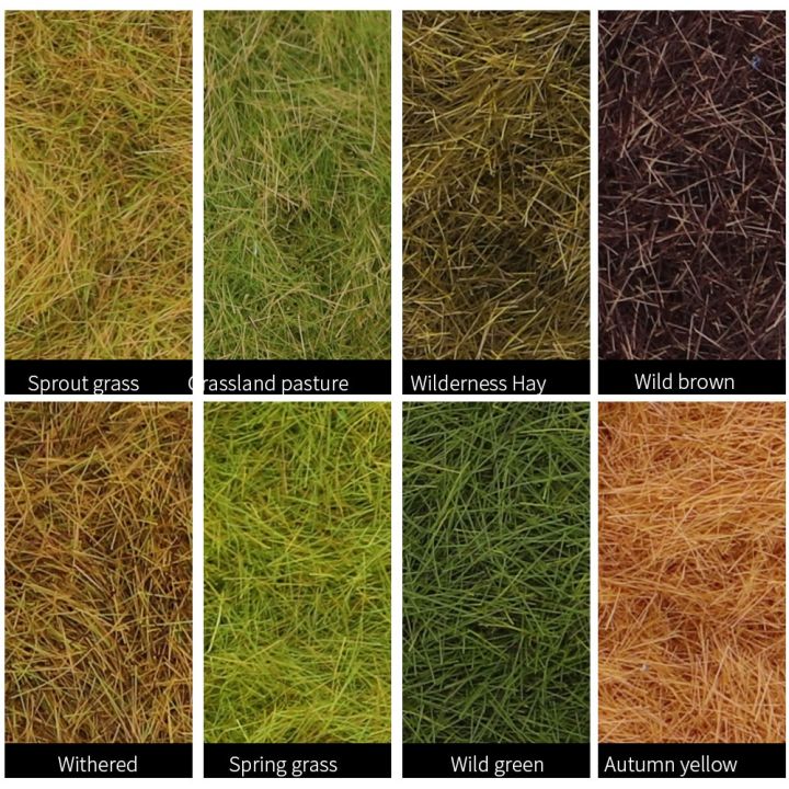 5MM STATIC GRASS Modeling Hobby Craft Accessory Miniature Scene Model ...
