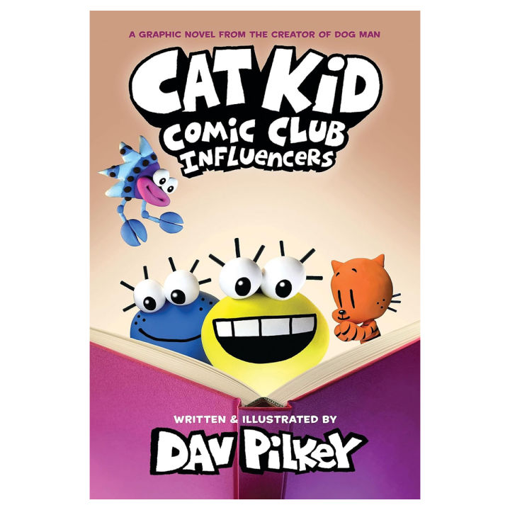 คลับการ์ตูนเด็กแมว: อินฟลูเอนเซอร์: นิยายภาพ (Cat Kid Comic Club #5 ...