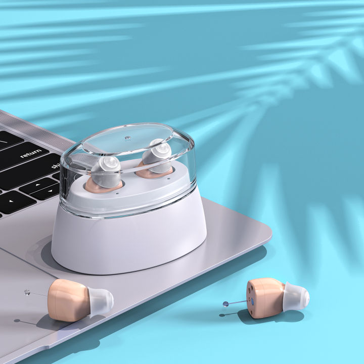 Mini Rechargeable Hearing Aids Apparatus In Ear Invisible Hearing Aid ...