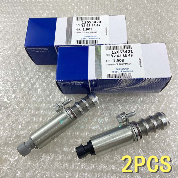 Xuming 2PCS Intake & Exhaust Camshaft Position Actuator Solenoids for ...