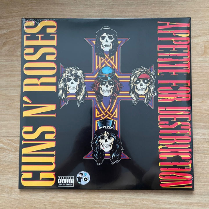 แผ่นเสียง Guns N' Roses ‎– Appetite For Destruction , Vinyl, LP, Album, Reissue, 180 gram EU มือ ...