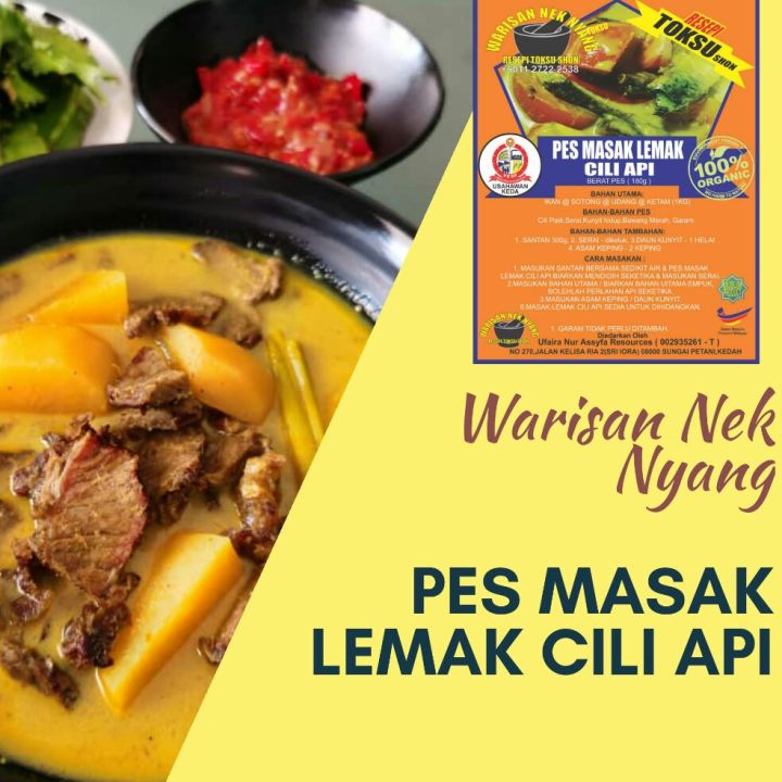 Pes Masakan -masak lemak cili api | Lazada