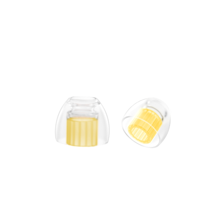 SpinFit W1, Silicone Replacement Ear Tips (1 Pair): Double-layered W ...