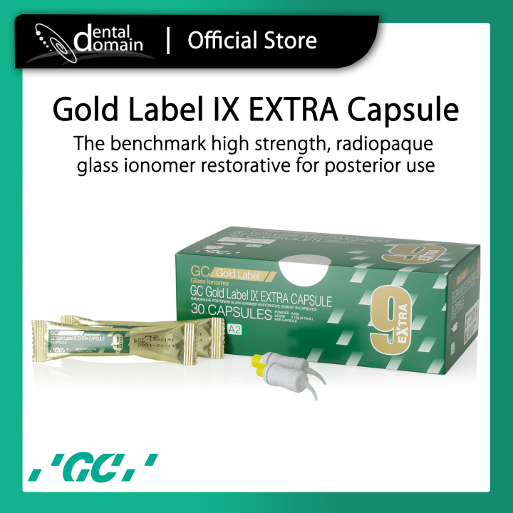 GC Gold Label IX EXTRA Capsule #Dental Domain Corporation #GC | Lazada PH
