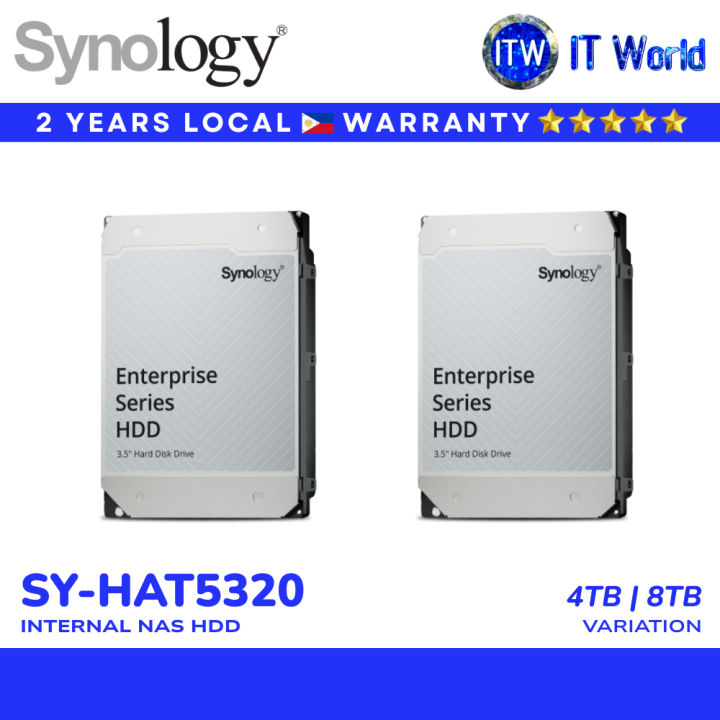Synology HAT5320 4TB / 8TB Enterprise NAS HDD DiskStation SATA 3.5 ...