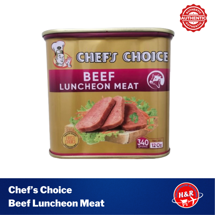 Chef's Choice Beef Luncheon Meat - 340g | Lazada PH