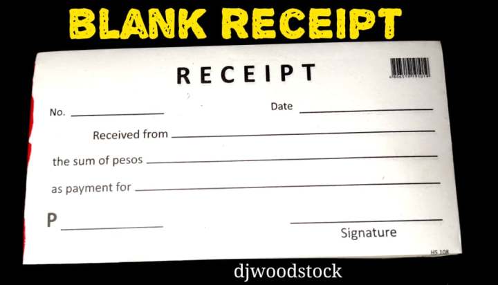 RESIBO, BLANK RECEIPT SOLD PER PAD | Lazada PH