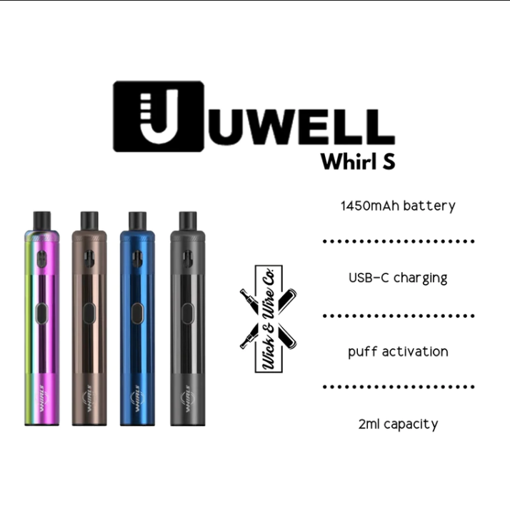 vape1 UWELL WHIRLS POD KIT AIO AUTHENTIC bukan caliburn a2 a 2 uwel vod ...