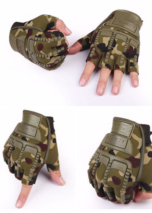 Găng tay mafact nửa ngón các màu | Lazada.vn