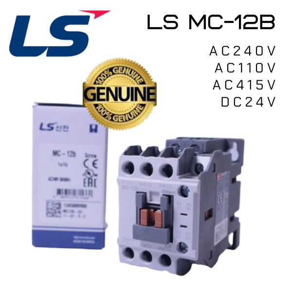 LS ( MC-12b ) 1a1b Metasol Magnetic Contactor 3Pole AC240V | Lazada