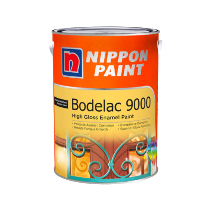 Nippon Paint Bodelac 9000 Enamel 1L / 5L Oil-based Oil Based Solvent ...