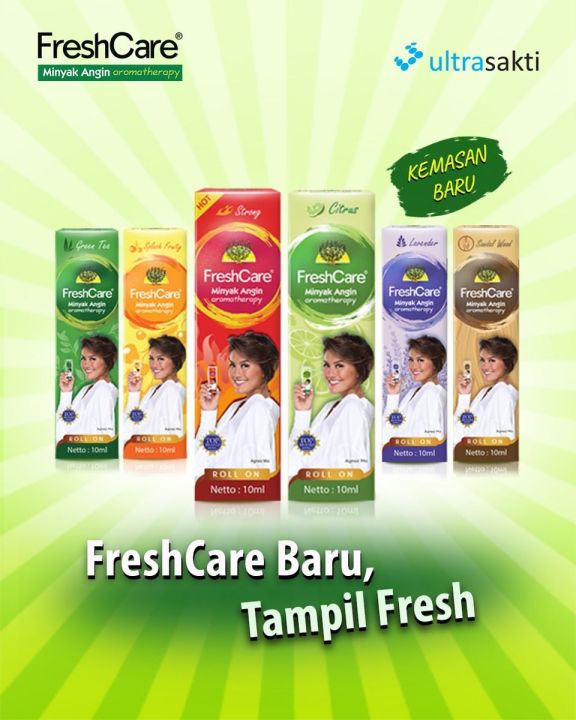 PROMO FRESHCARE Minyak Angin Aromatherapy/Kecil (kemasan baru)/Fresh ...