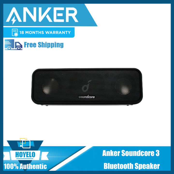 Anker Soundcore 3 Bluetooth Speaker with Stereo Sound Pure Titanium ...