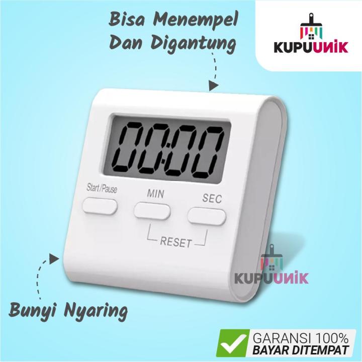 Kitchen Timer Dapur Masak Alarm Food Timer Stopwatch Waktu Belajar ...