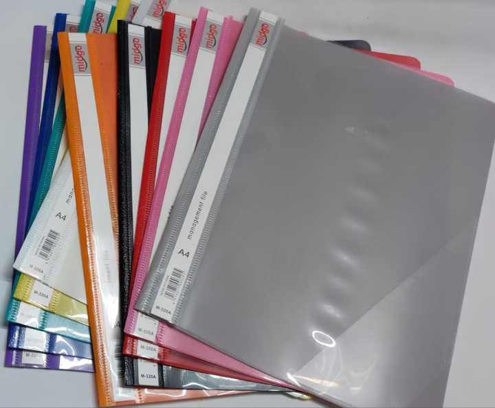 A4 PVC Management File (A4 Midgo -320A) - pc | Lazada