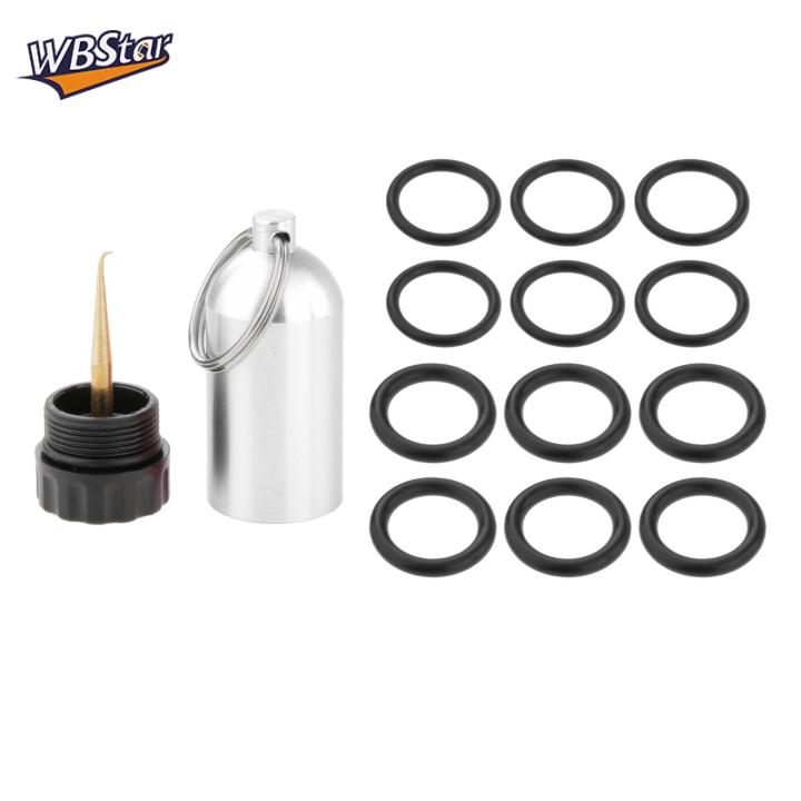 WBStar Mini Scuba Diving Tank with O-Rings Cylinder Storage Bottle Key ...