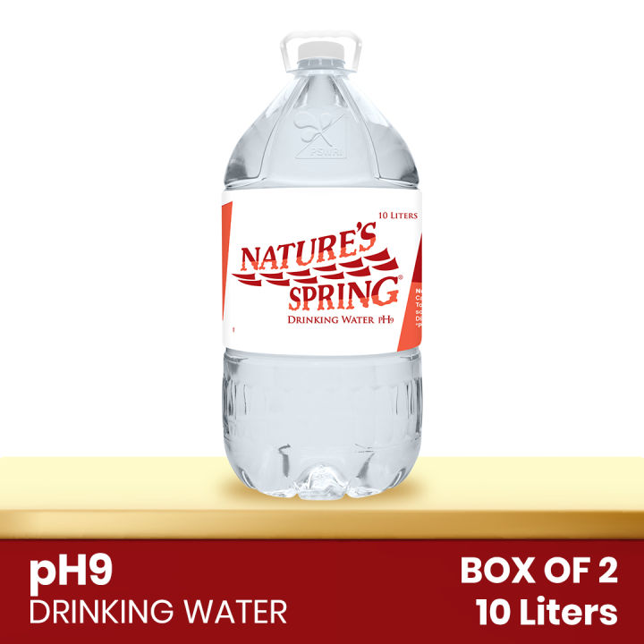 Nature's Spring pH9 10 Liters | Lazada PH