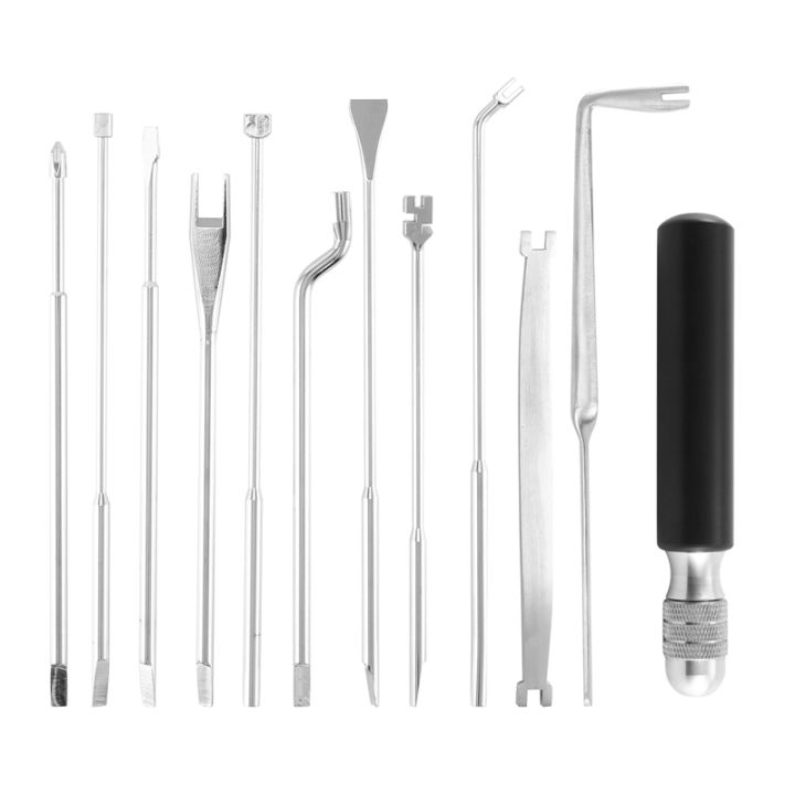 (XCTS) 12 Pcs Piano Tuning Repair Tool Kit Piano Wrench Tool for Piano ...