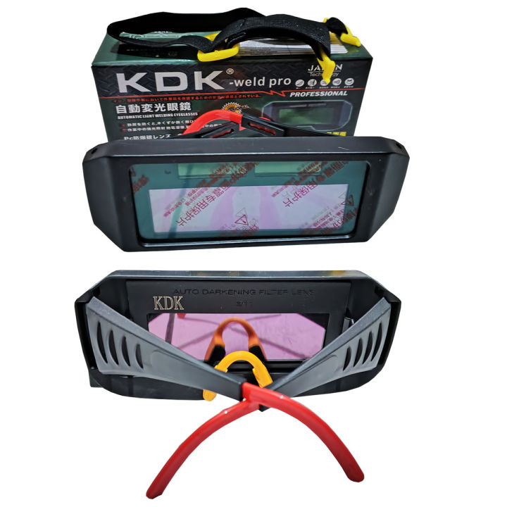 KDK Kacamata Las Otomatis Auto Darkening Kaca Mata Welding | Lazada ...