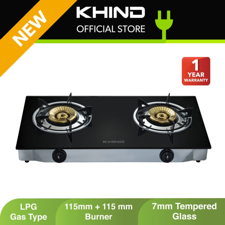 KHIND Glass Top Gas Cooker GCG6311 | Lazada