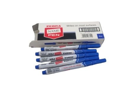 ZEBRA NAME PEN FINE OIL BASED PERMANET MARKER | Lazada