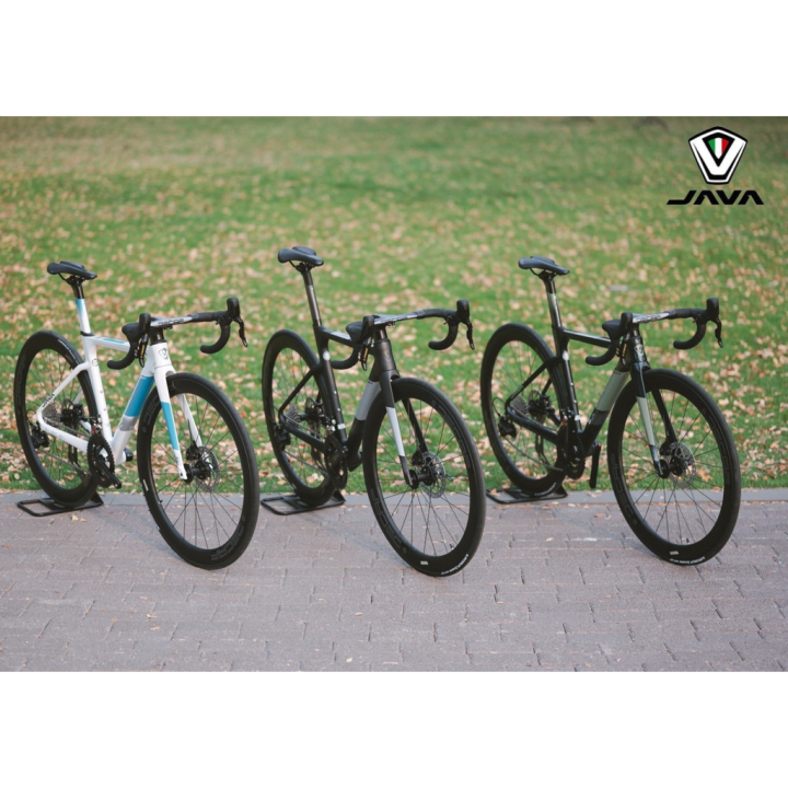 จักรยานเสือหมอบคาร์บอน JAVA FUOCO TOP 24SPD ล้อ: คาร์บอน DECAF 50mm ...