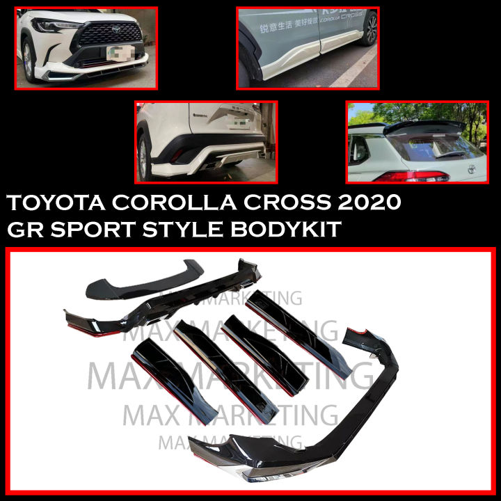 TOYOTA COROLLA CROSS 2020 GR SPORT FULL SET BODYKIT WITH PAINT PIANO ...