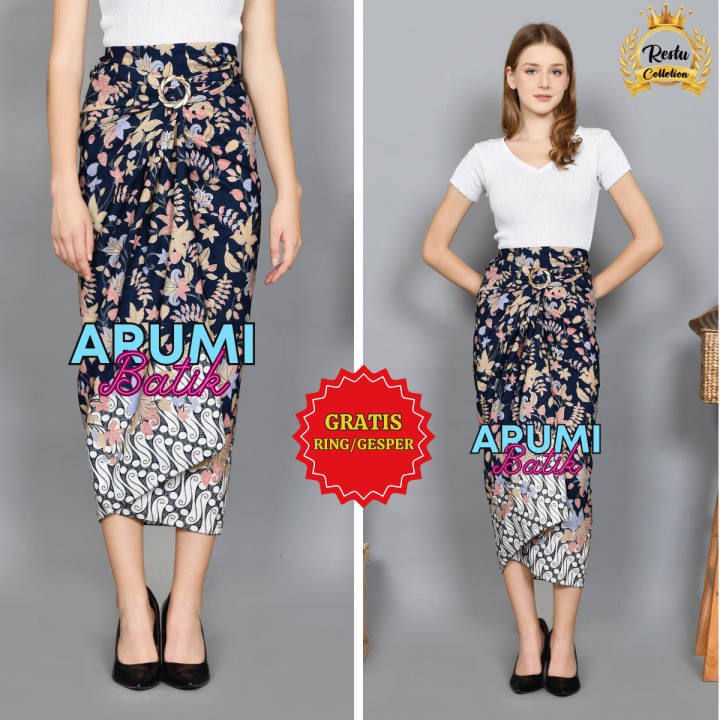 Rok lilit batik modern / rok lilit batik kain lilit / lilit batik ...