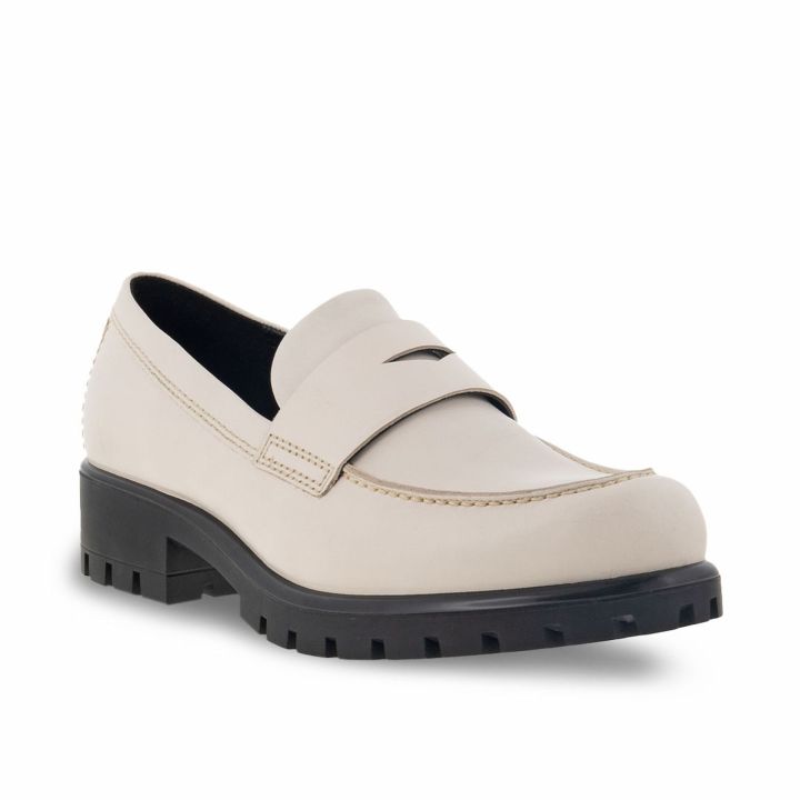 ECCO WOMEN'S MODTRAY LOAFER in Limestone | Lazada PH