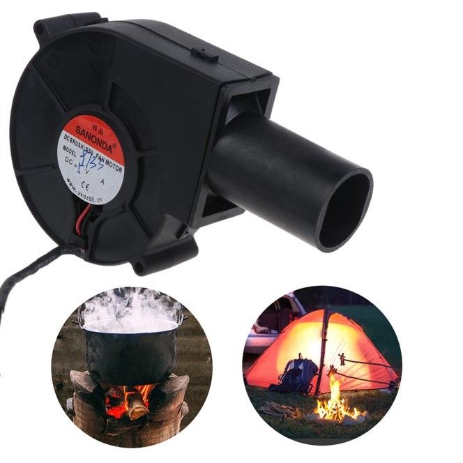 USB BBQ Air Blower 5V-12V Portable Lightweight Air Blower Grills ...