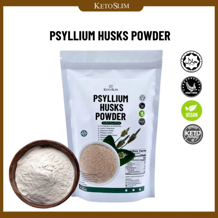 HALAL Psyllium Husks Powder 99% Ketogenic Baking Meal Replacement ...