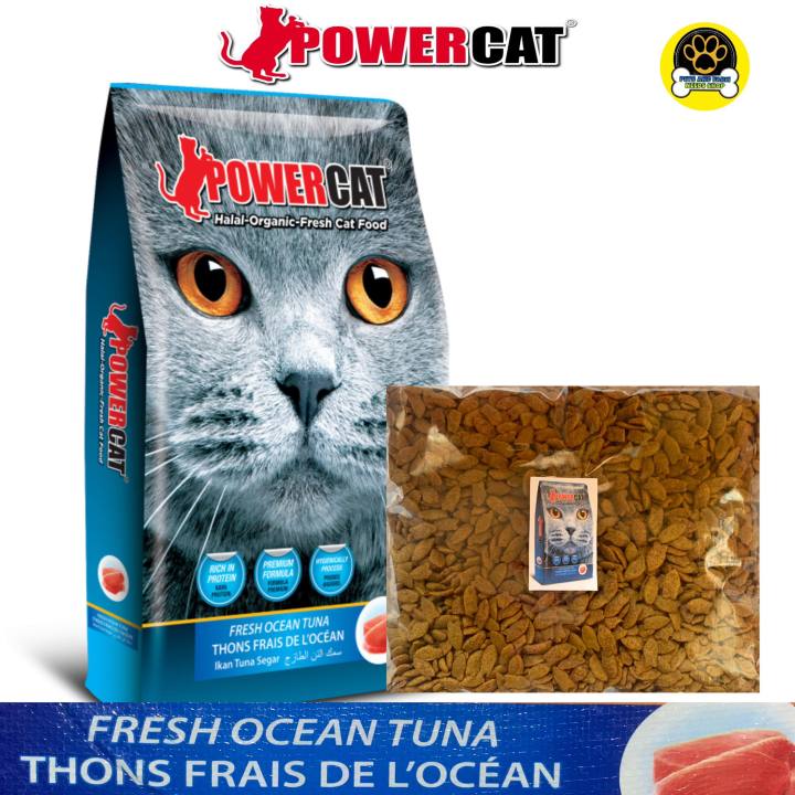 Powercat FRESH OCEAN TUNA Adult Cat Food 1 KG REPACKED ~ BLUE | Lazada PH