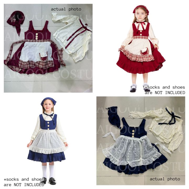 United Nations Norway Switzerland Girl Costume for Kids European ...