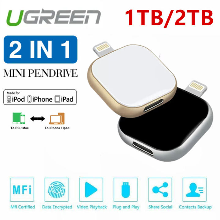 Ugreen OTG Pendrive 1TB 2TB Usb Flash Drive 2 in 1 Flash Memory Drive ...
