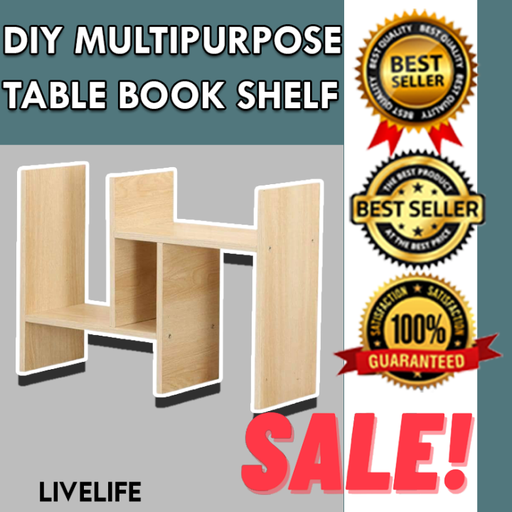 Best Seller DIY MULTIPURPOSE TABLE BOOK SHELF | Multipurposed Table ...