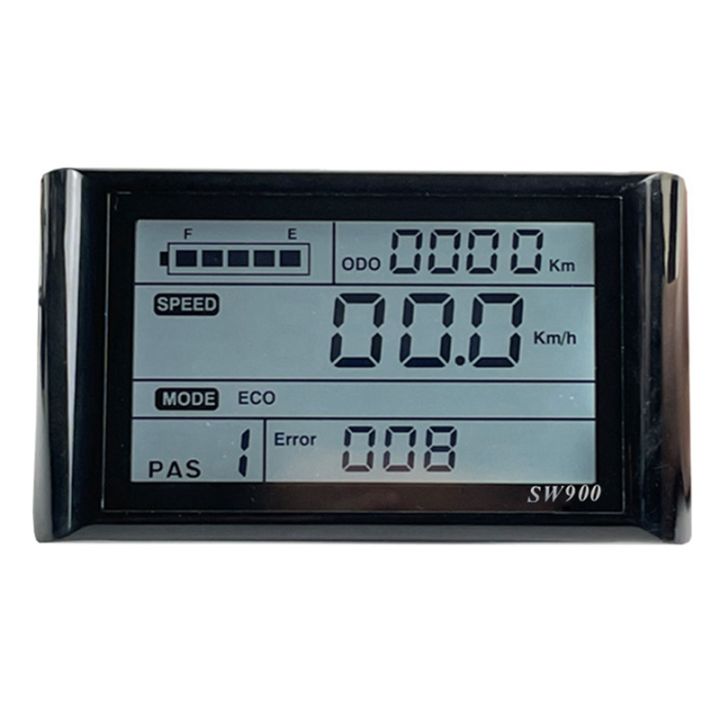 Ebike SW900 LCD Display Meter Control Electric Bicycle Speed Meter ...