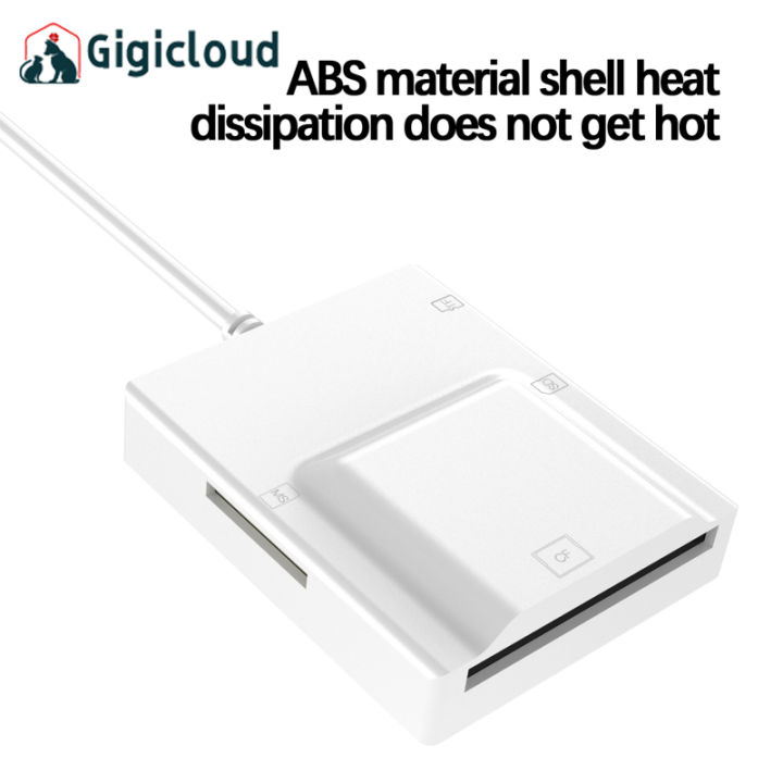 Micro USB Type C Adapter, USB-C Memory Card Adapter TF/SD/MS/CF Card ...