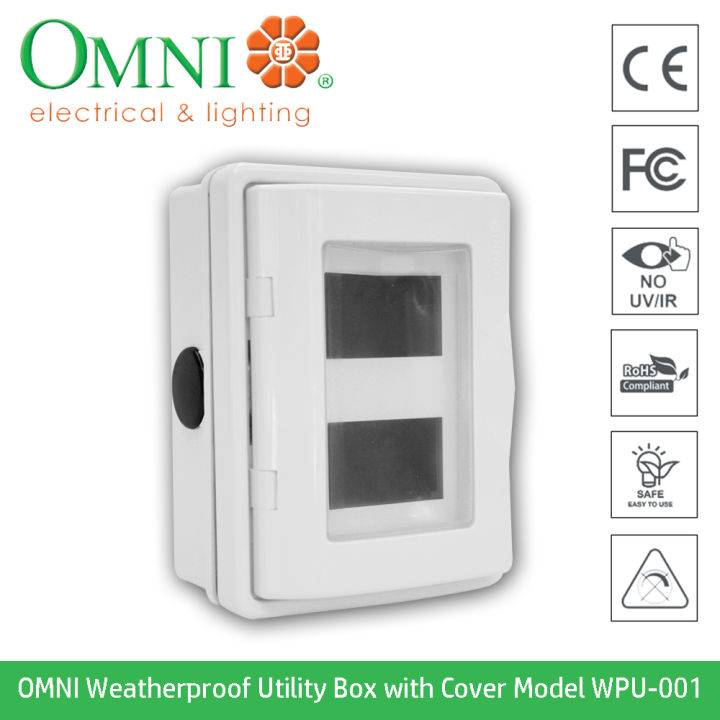 OMNI Weatherproof Utility Box with Cover WPU-001 | Lazada PH