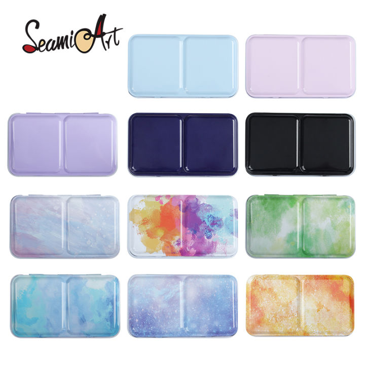 SeamiArt Multi Functional Portable Metal Foldable Painting Box For ...