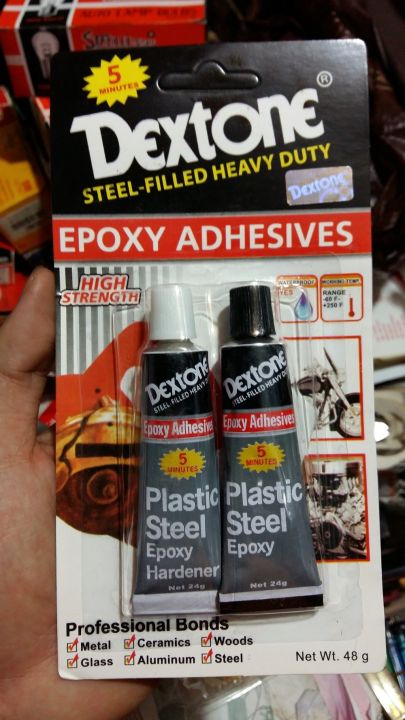 ORIGINAL Lem Dextone 5 Menit ASLI | Lem Besi | lem blok MOTOR- Lem ...