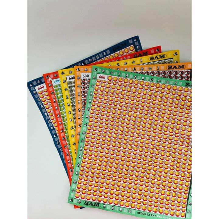 RTW 600 Bunutan NUmber Palabunutan Number Pad DIY number Palabunutan ...