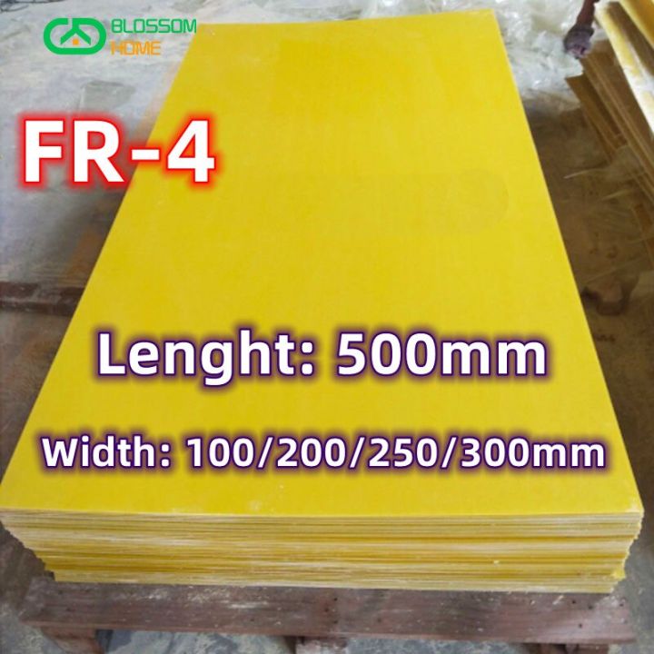 Lenght 500mm Yellow FR4 Epoxy Resin Board 3240 Epoxy Plate Glass Fiber ...