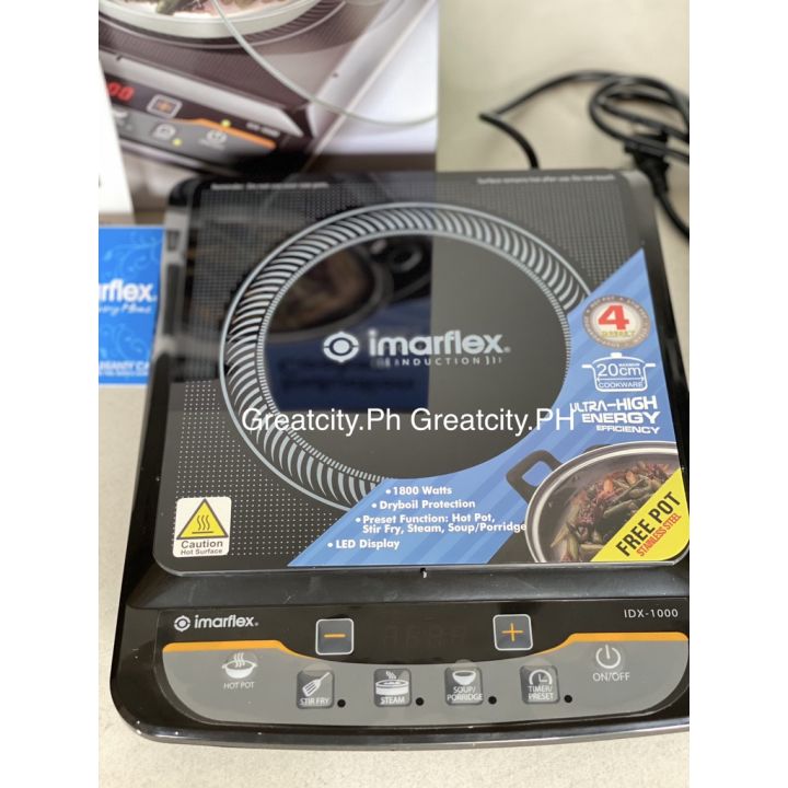Imarflex Induction Stove IDX1000 | Lazada PH