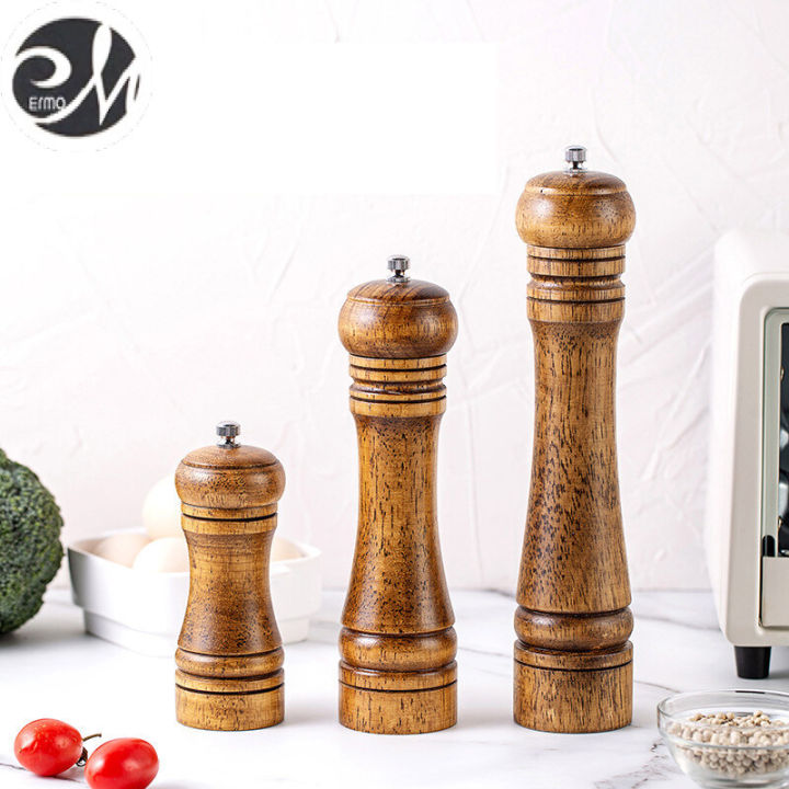 Ermo มีเก็บเงินปลายทาง [ขายดี] ขวดบดพริกไทย ที่บดเครื่องเทศ เครื่องบด ...