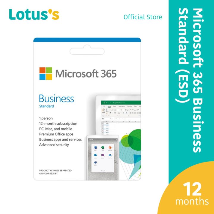 Microsoft Office 365 Business Standard - KLQ-00209 (ESD) [Previously ...