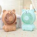 FSHL0781 Kipas Angin Genggam Karakter Beruang Kipas Anak Portable USB ...