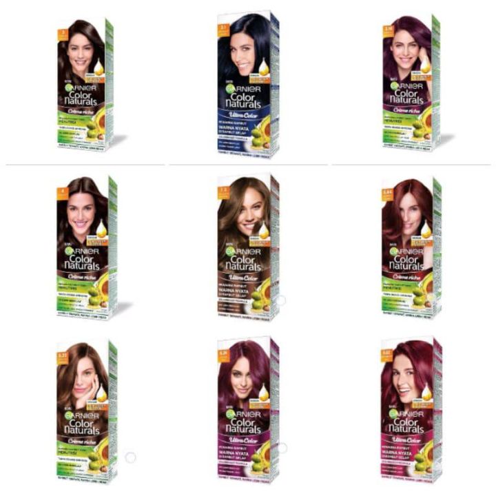 **HALAL** Garnier Color Naturals Ultra Color Kit Hair Colour | Lazada