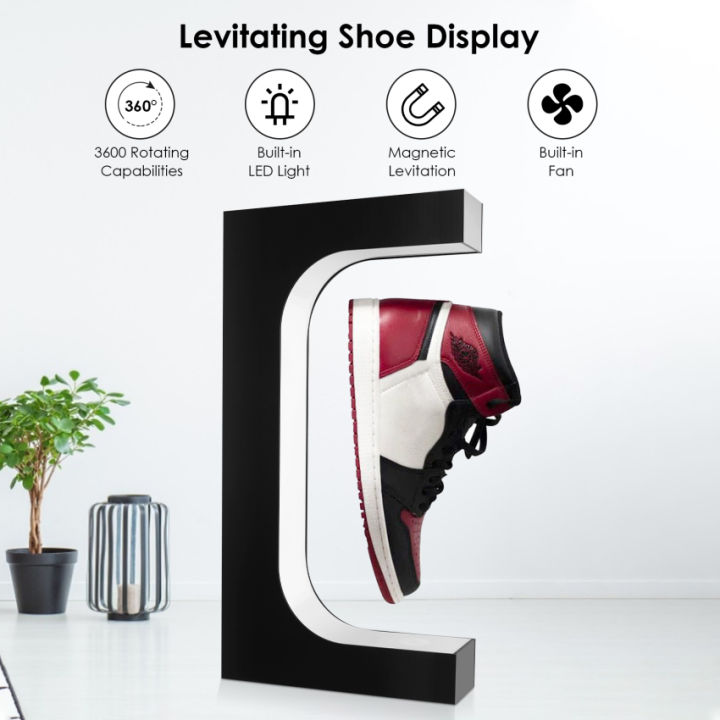 Magne-tic Levitation Acrylic Promotion Tabletop Advertising Rotating ...