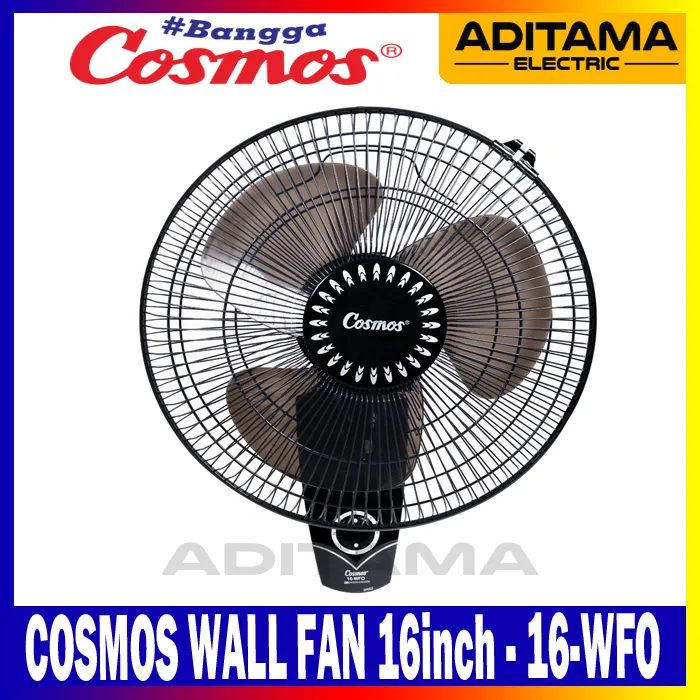 COSMOS WALL FAN 16inch 16-WFO/ KIPAS ANGIN DINDING COSMOS 16WFO ...